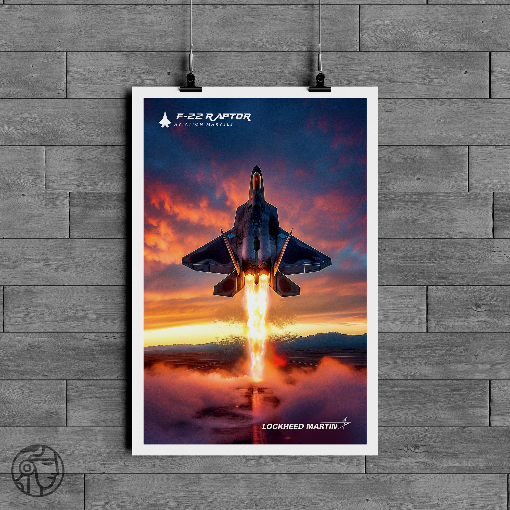 F-22 Raptor Jet Poster | Aviation Marvels, Air Force Wall Art - Etsy