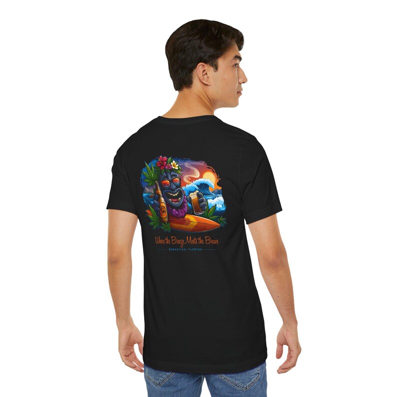 Sebastian Riverfront Vape and Taphouse - Surfista tiki - Etsy España