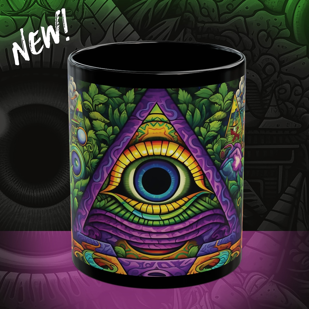Eye of Providence Mug - Mystical Illuminati Coffee Cup - Etsy