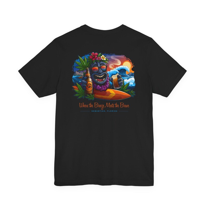 Sebastian Riverfront Vape and Taphouse - Surfista tiki - Etsy España