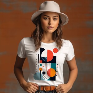 Abstract Shapes Modern Art T-shirt, Art Tee, Abstract Shirt, Calder ...
