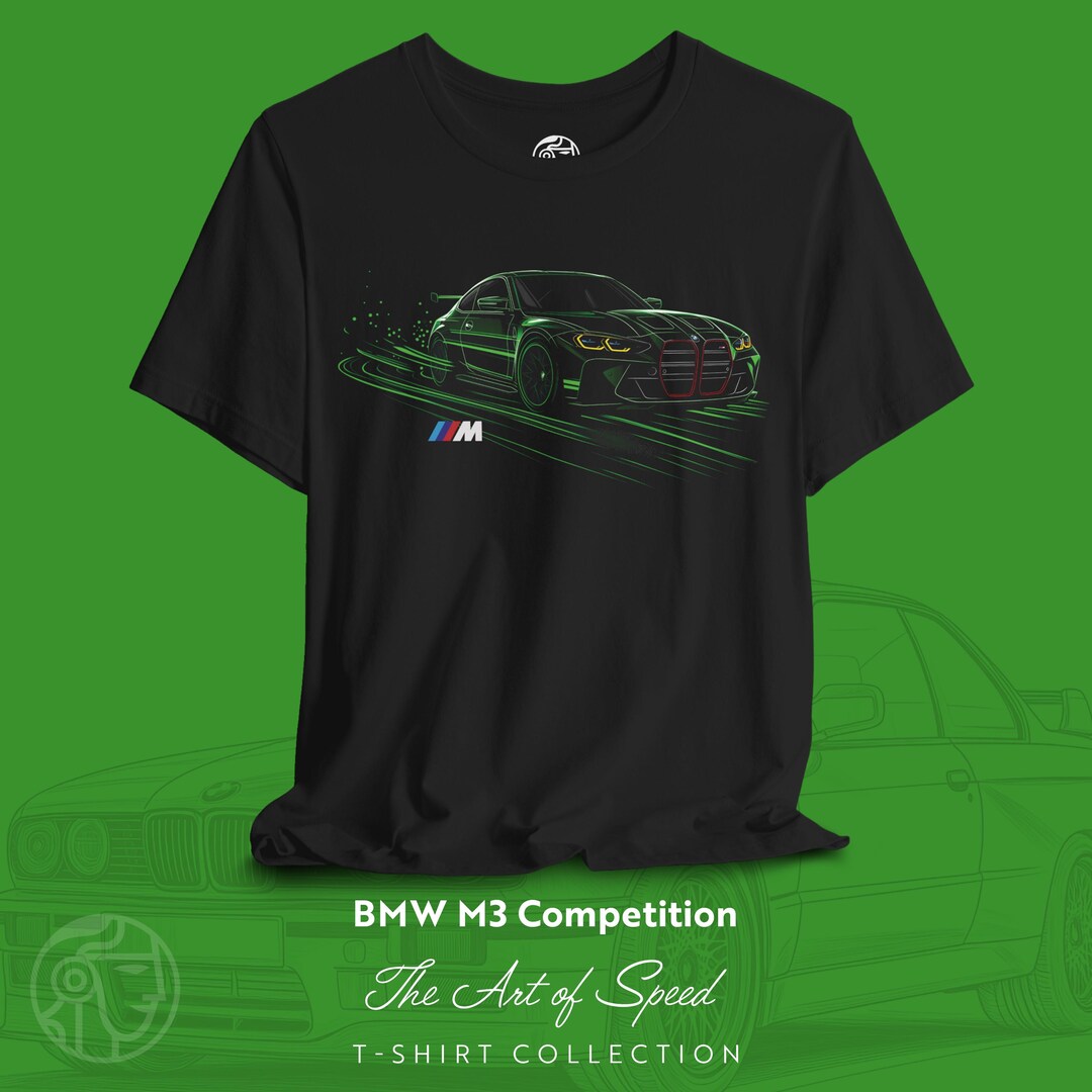 BMW M3 Tshirt, BMW M3 Motorsport Tee | Track-inspired Car Shirt | Gift ...