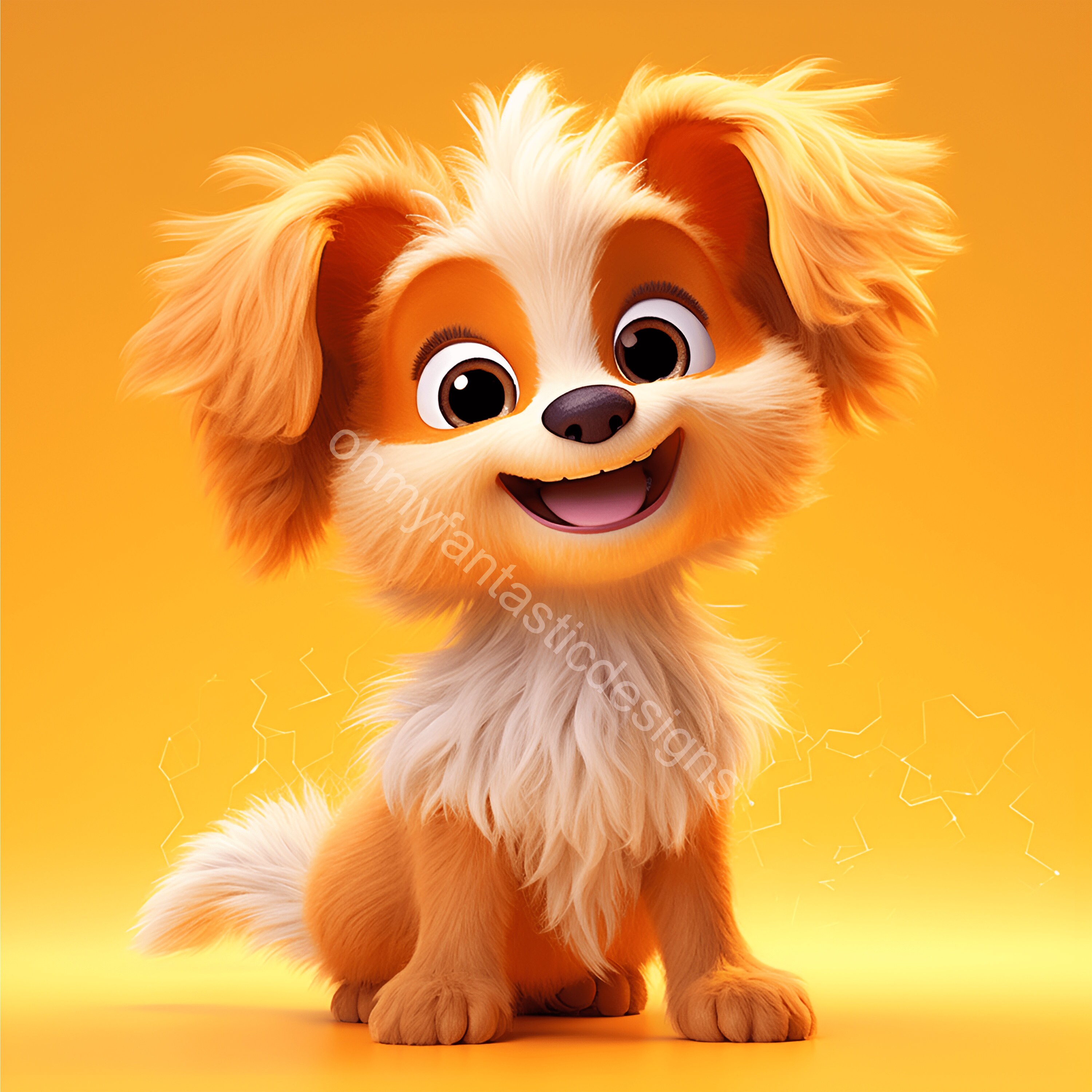 21 Charming High-res Animal Clipart | 300 DPI, 4096x4096 PNG | Pixar ...