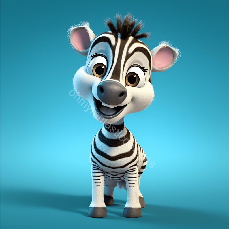 21 Charming High-res Animal Clipart | 300 DPI, 4096x4096 PNG | Pixar ...