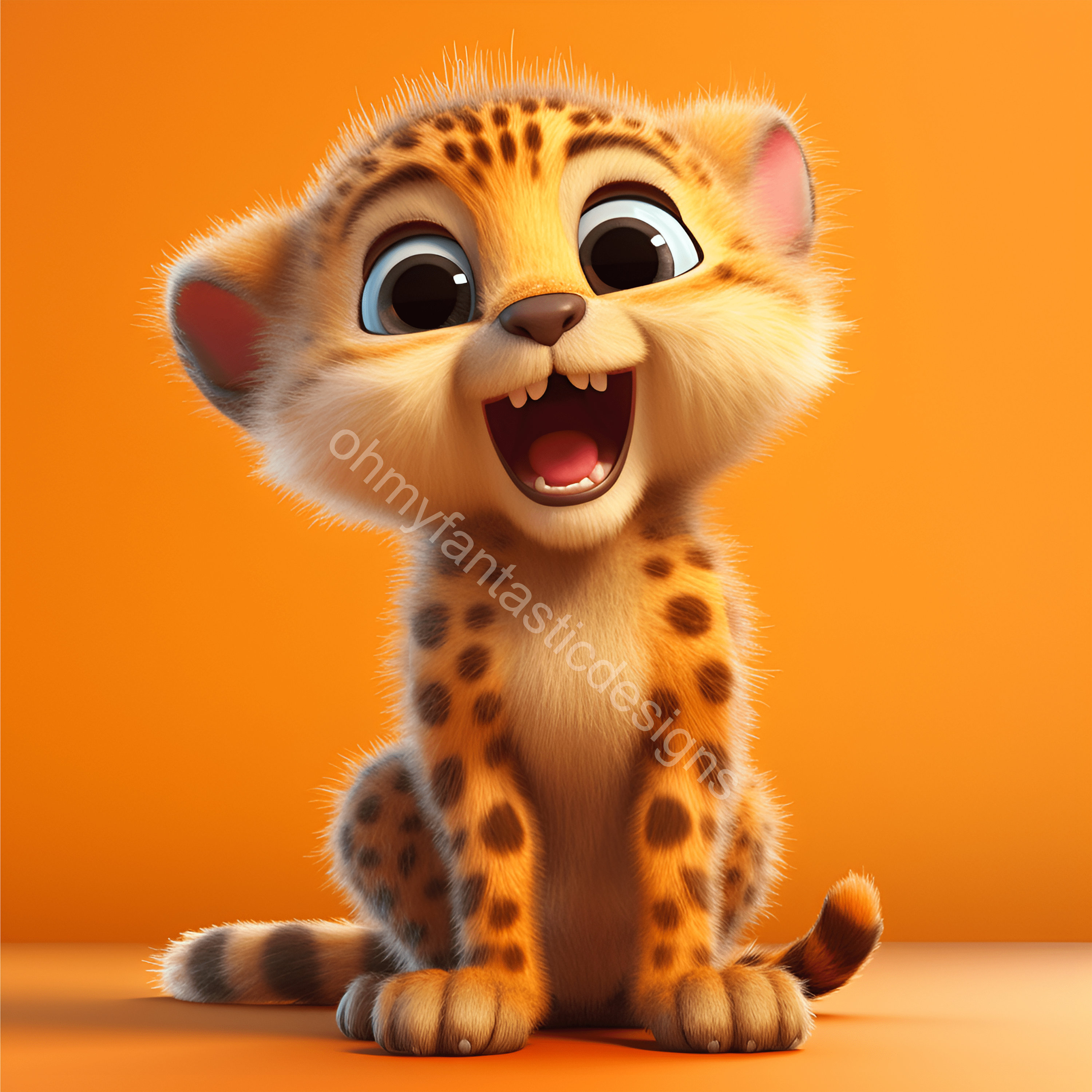21 Charming High-res Animal Clipart | 300 DPI, 4096x4096 PNG | Pixar ...