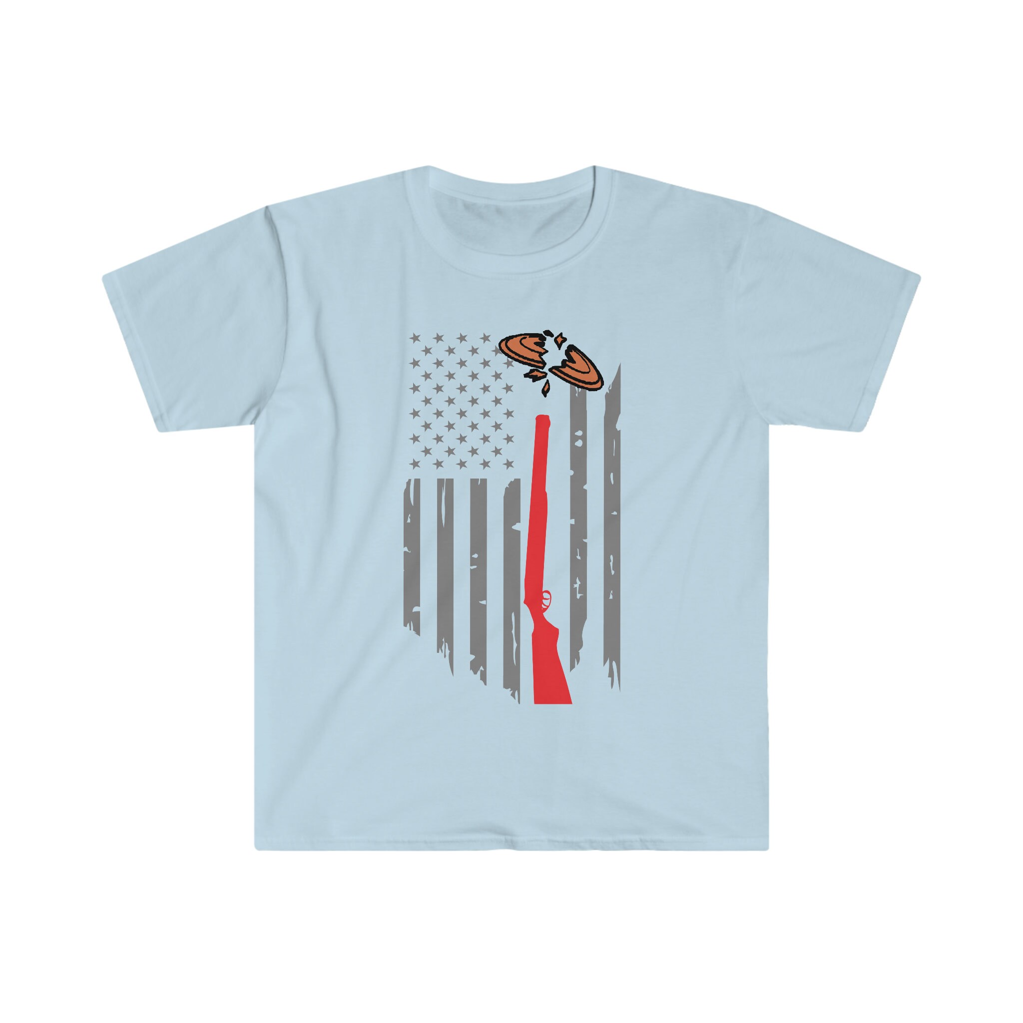 Sporting Clay / Trap / Skeet American Flag. With Light Stripes. - Etsy