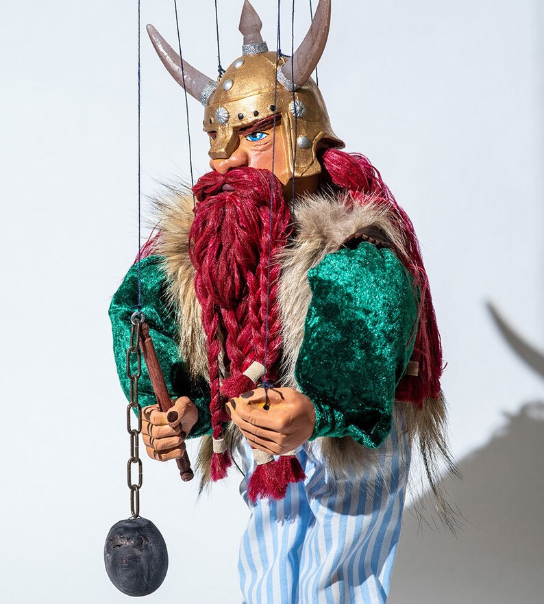 Big Viking Puppet Hand Made 55cm / 21,6 Inch. - Etsy