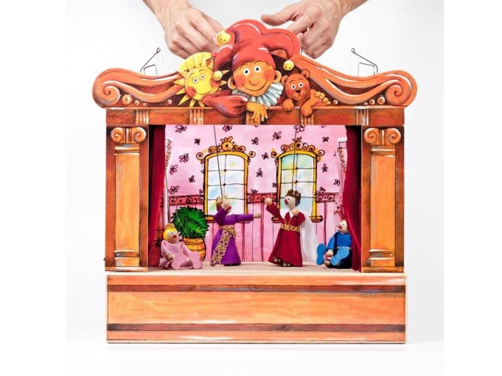 Puppet Theatre + 14 Puppets Included! - Etsy