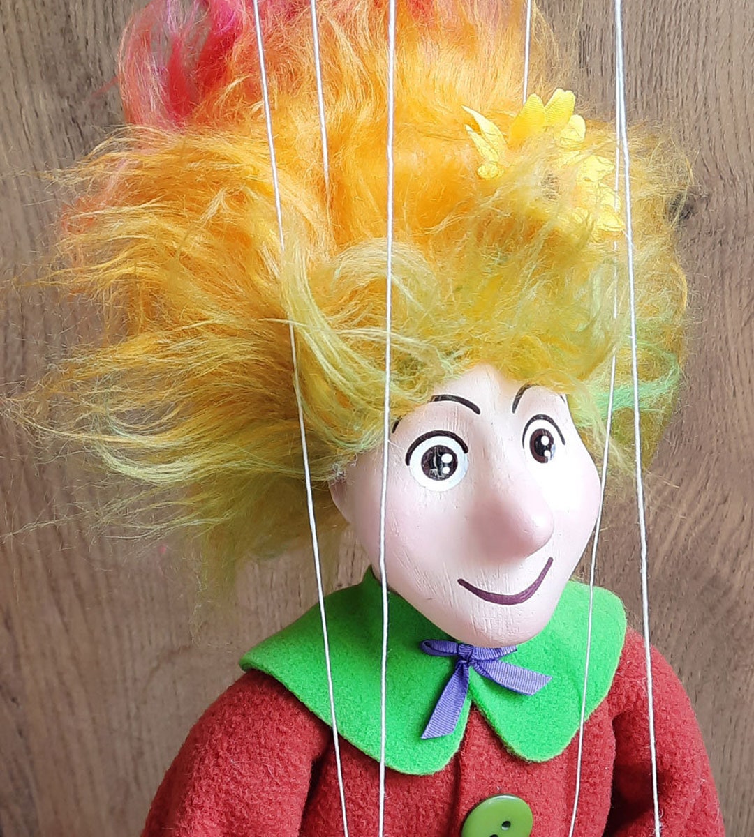 Elf / Leprechaun Edward - Handmade Puppet 35 Cm / 13.8 Inch. - Etsy