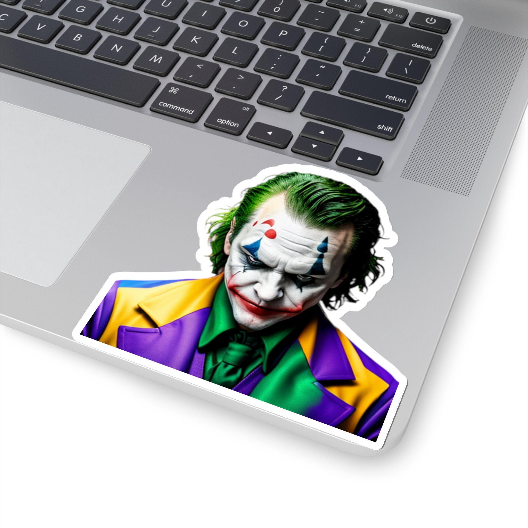 Joker Colored Vinyl Sticker DC Sticker Joker Decal - Etsy