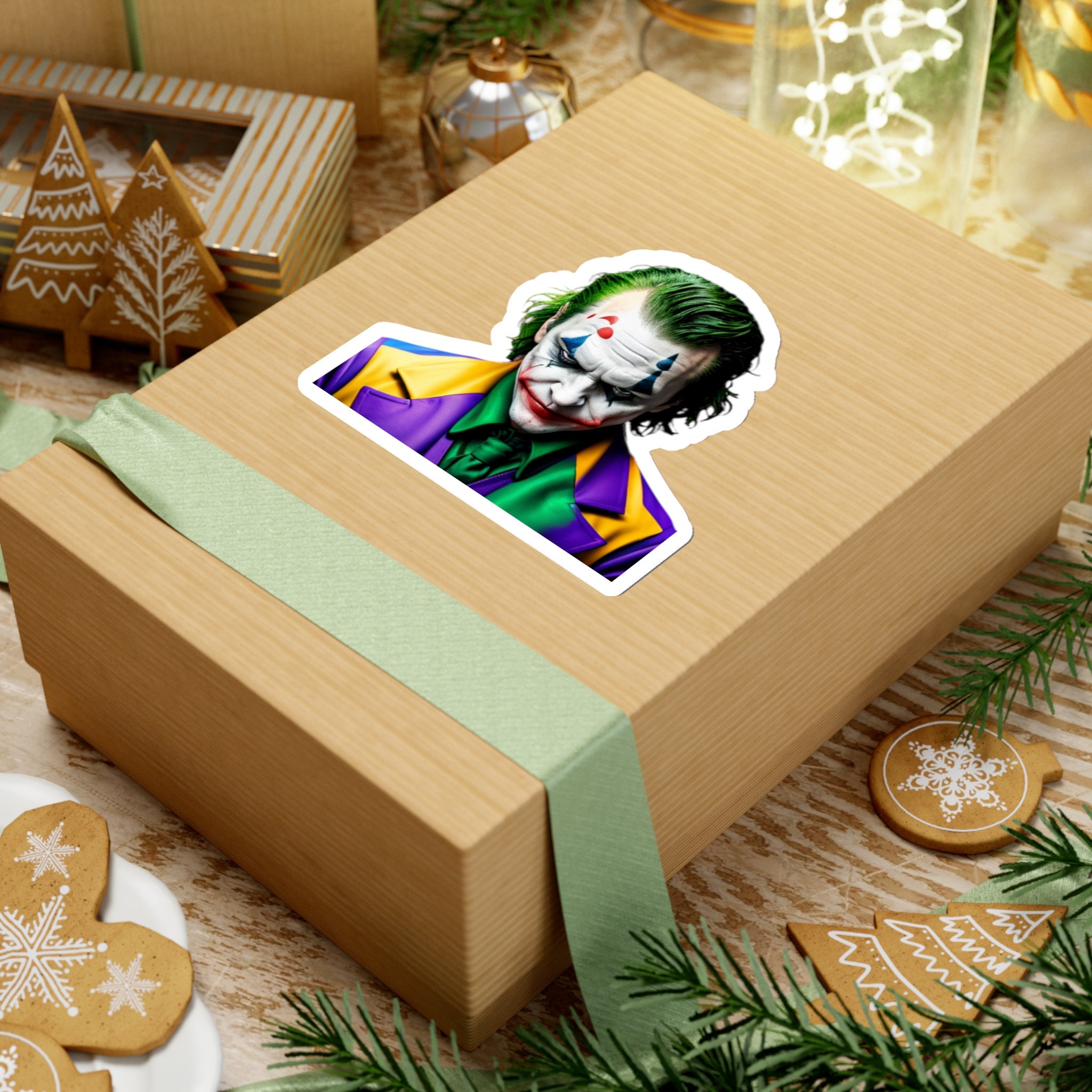 Joker Colored Vinyl Sticker DC Sticker Joker Decal - Etsy