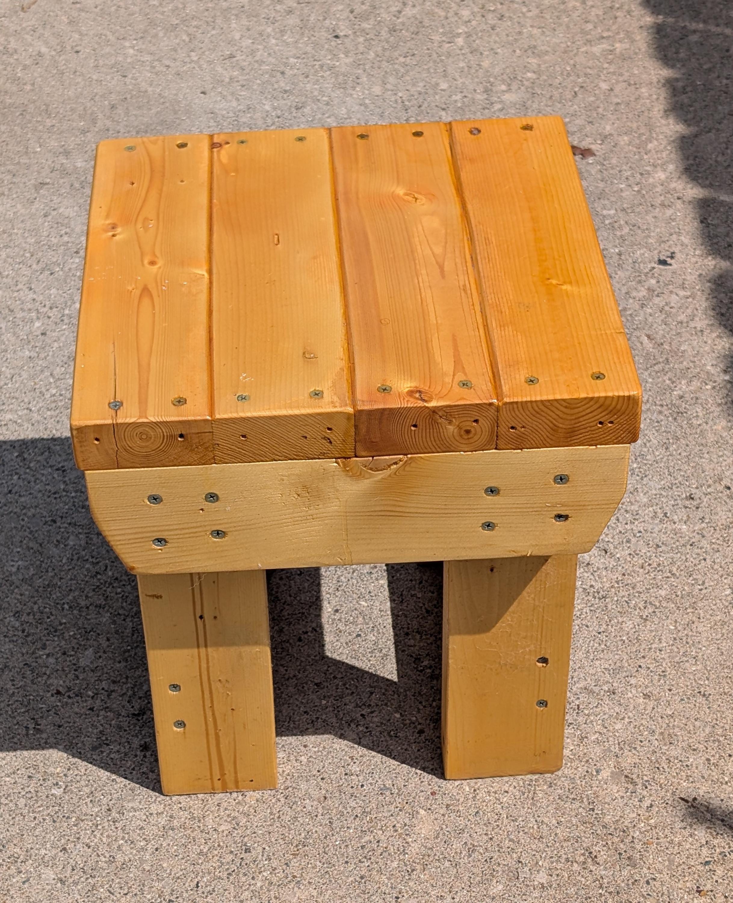 Handcrafted Multi-purpose Wooden Stool/stand - Etsy