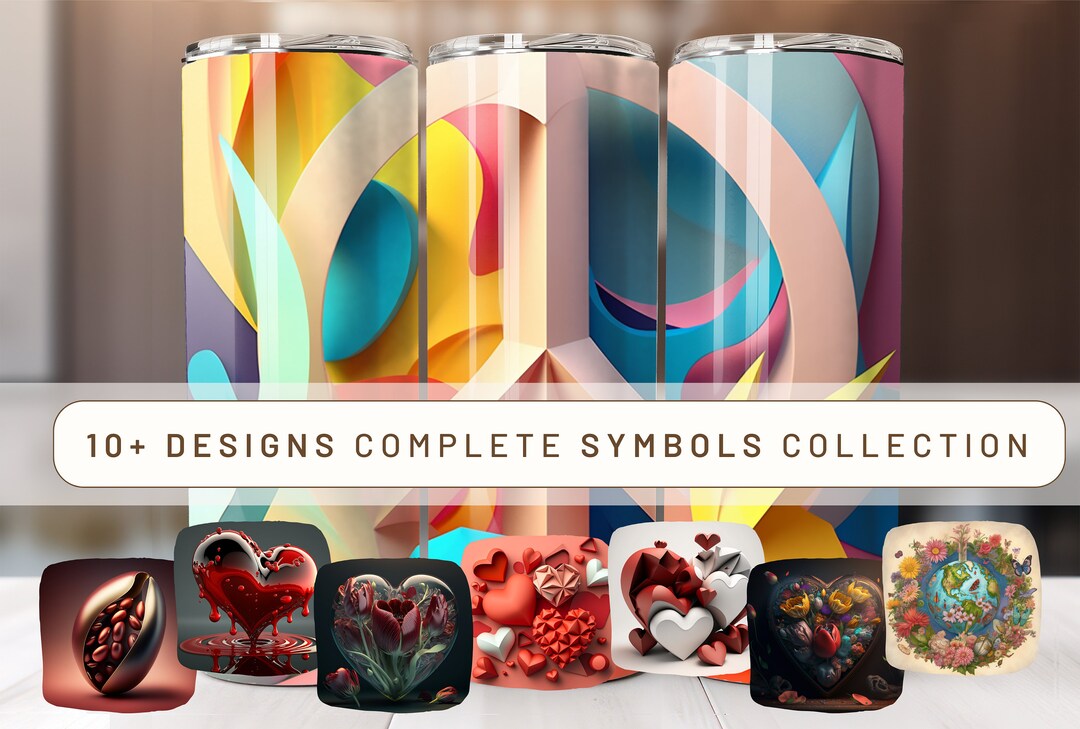 Complete Symbols Collection - Sublimation Tumbler Digital 12oz and 20oz ...