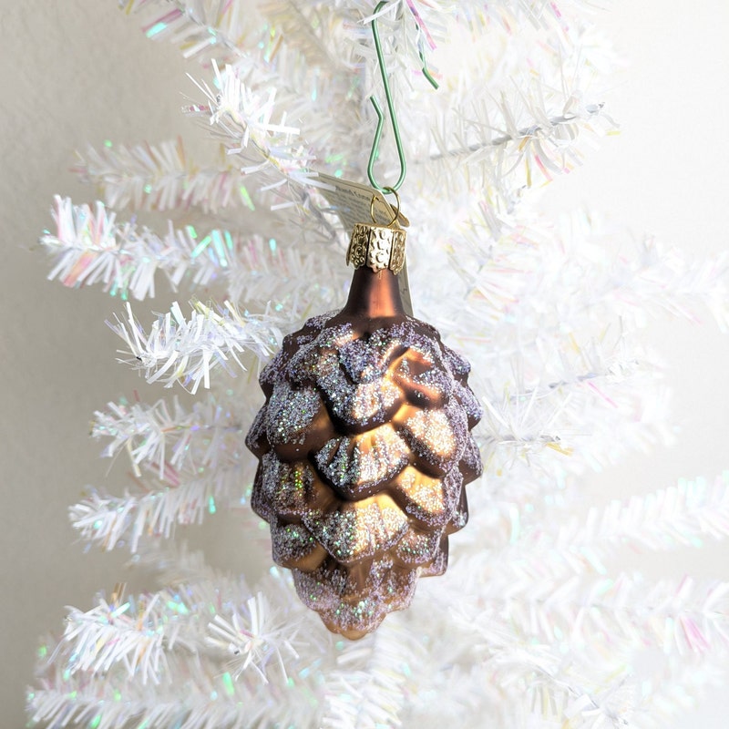 Glass Pine Cone - Etsy