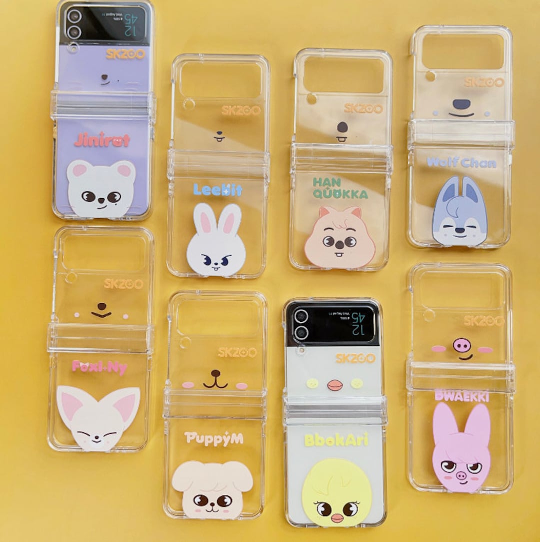 STRAY KIDS Samsung Galaxy Z-flip 3 / 4 / 5 Skzoo Stray Kids - Etsy