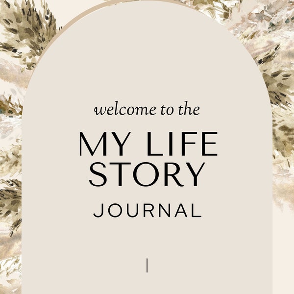 Life Story Journal Prompts - Etsy
