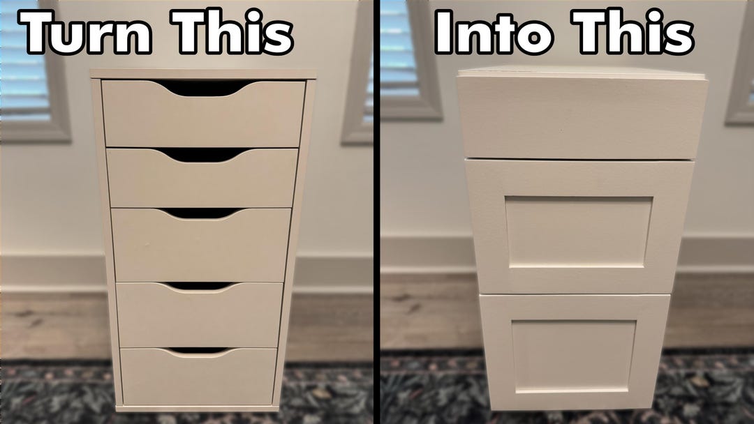Ikea Alex Shaker Style Drawer Fronts - Etsy