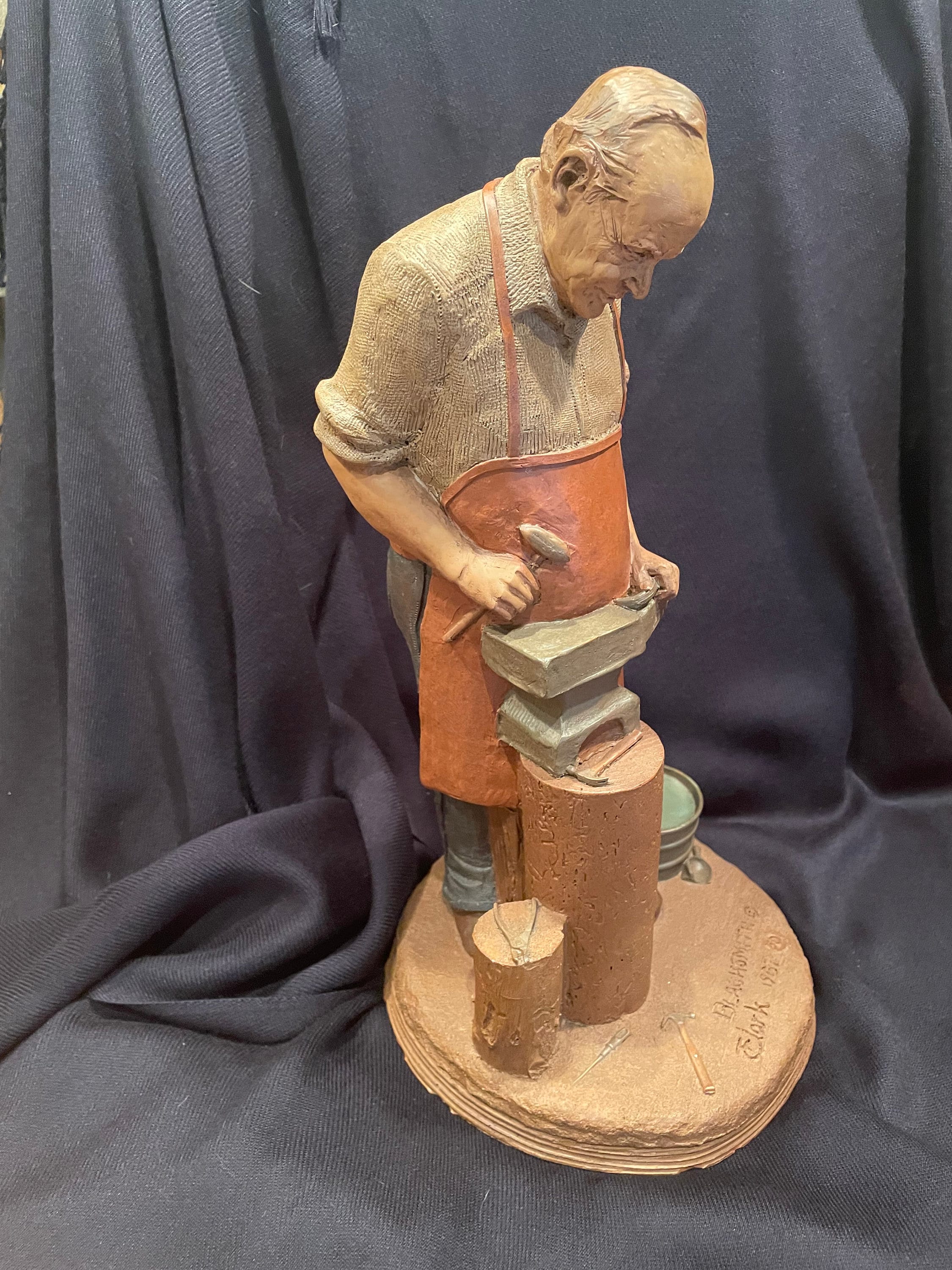 Tom Clark Blacksmith SIGNED True Builder Series - Etsy