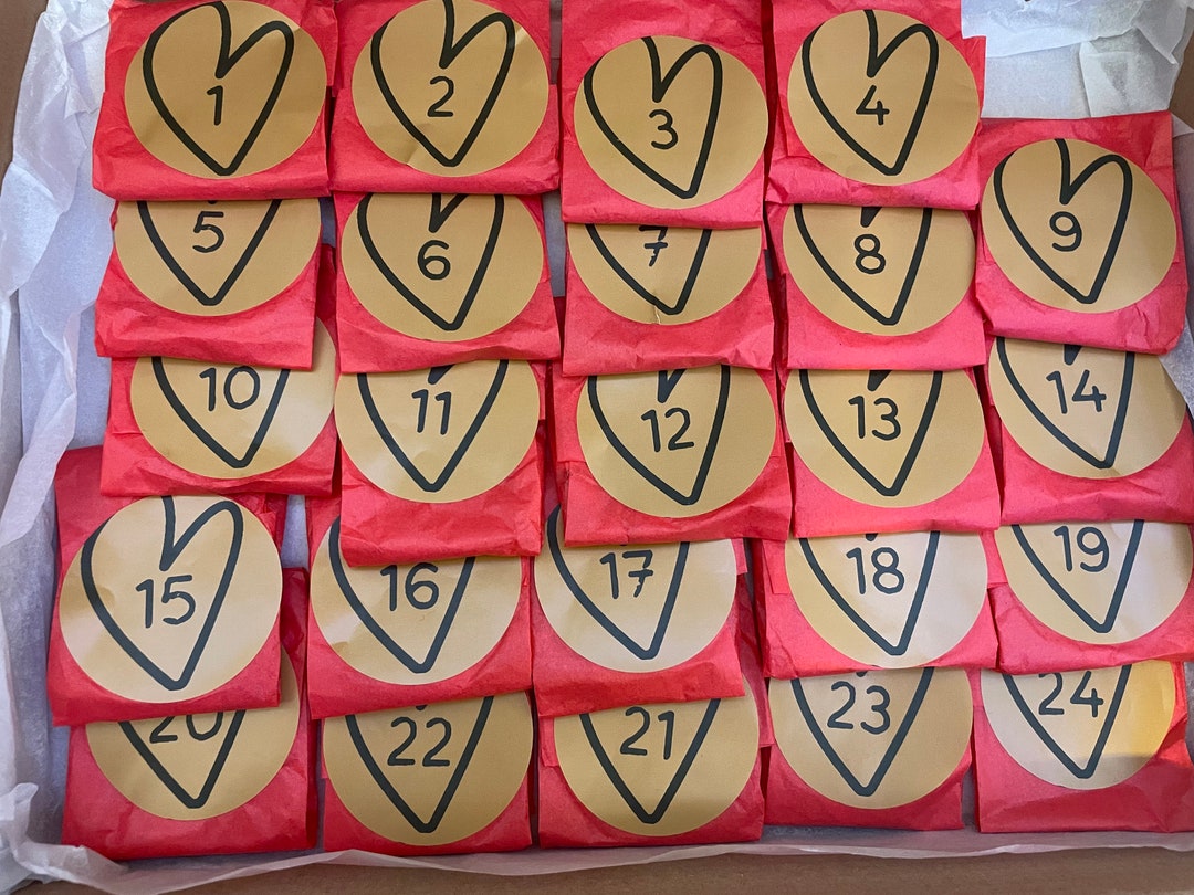 Pre Order Advent Calendar, Birthday, Christmas, Clay Bead Bracelet ...