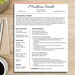 2024 Resume, Teacher, Professional Resume Template, Canva Template, ATS ...