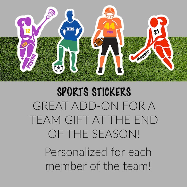 High School Sports Stickers - Etsy