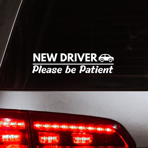 New Driver Sticker - Etsy