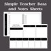 Classroom Data Collection Sheets/digital Record Keeping/student Data ...