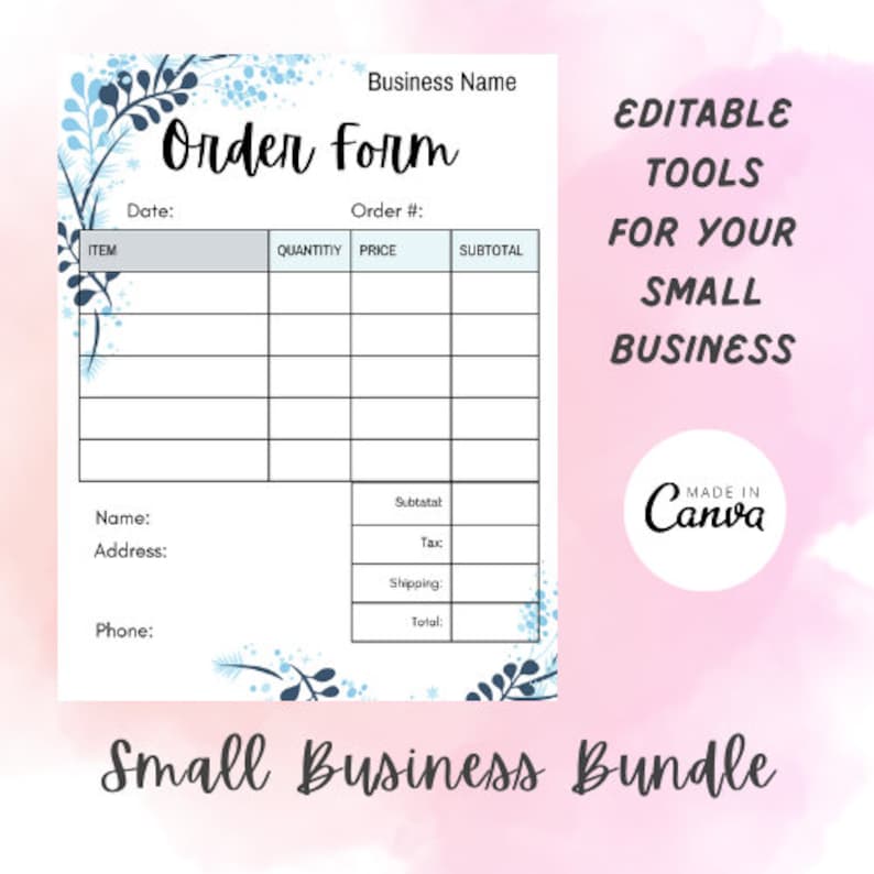 Craft Show Bundle, Craft Fair Template, Small Business Bundle, Price ...
