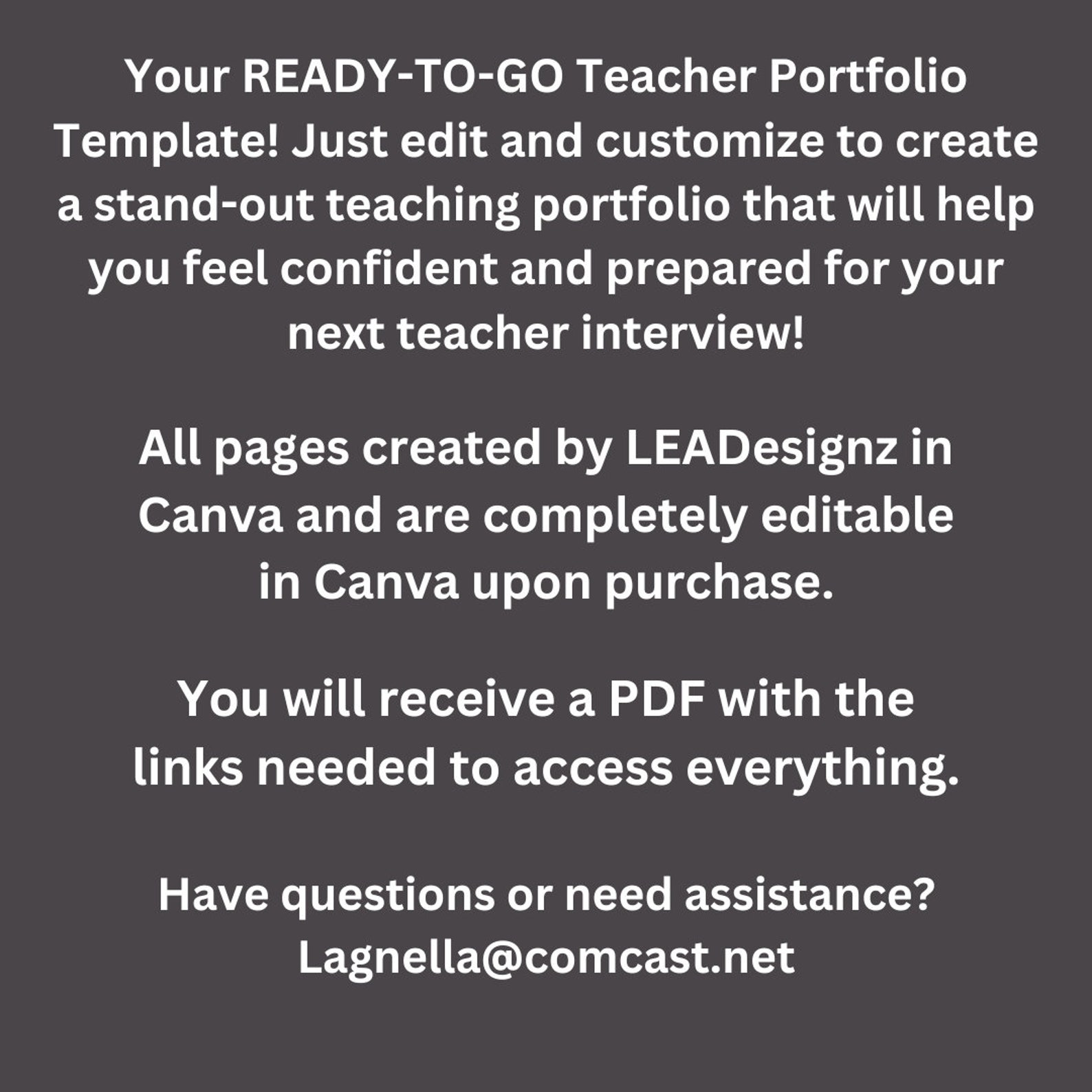 Student Teacher Portfolio Template/new Teacher/education Major/teacher ...