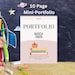 Student Teacher MINI Portfolio Template/new Teacher/education Major ...