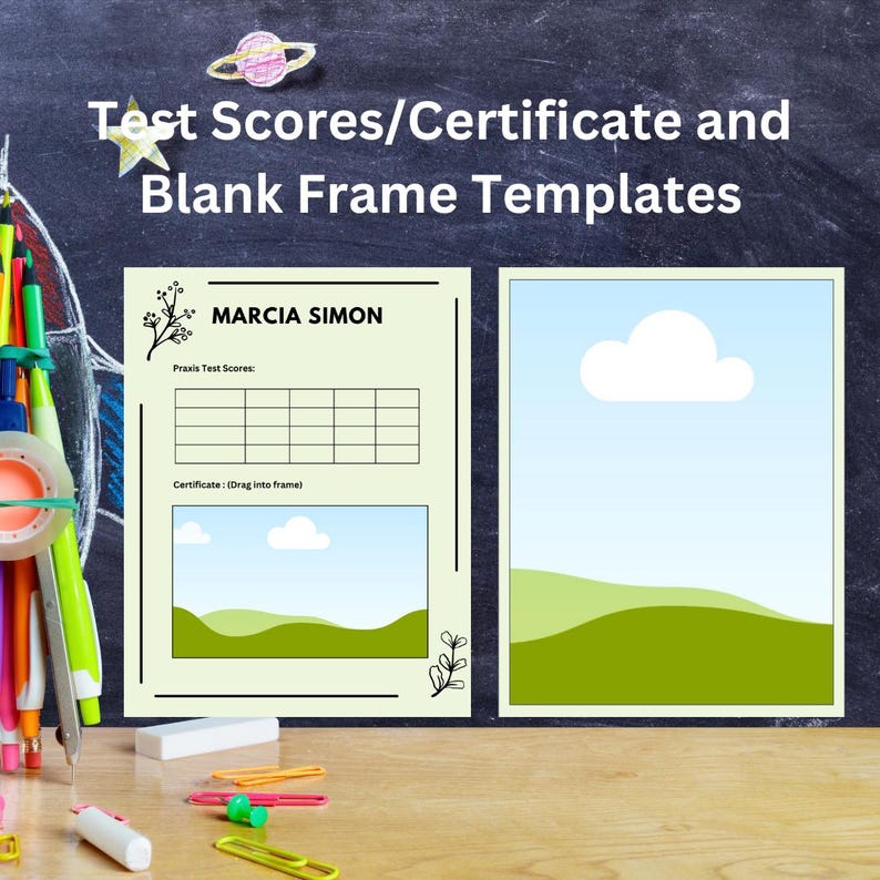 Student Teacher MINI Portfolio Template/new Teacher/education Major ...