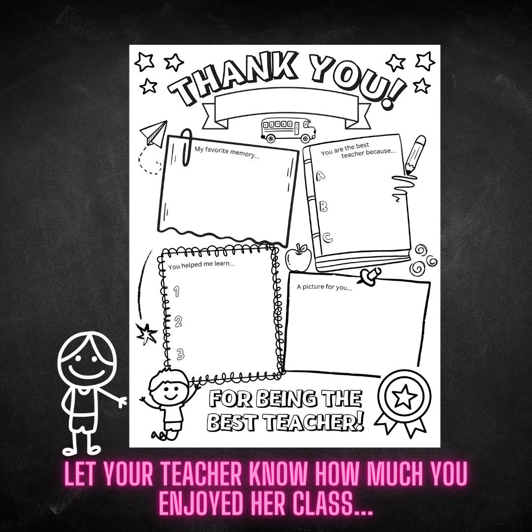 Teacher Appreciation Gift, Printable Teacher Appreciation Gift, School ...