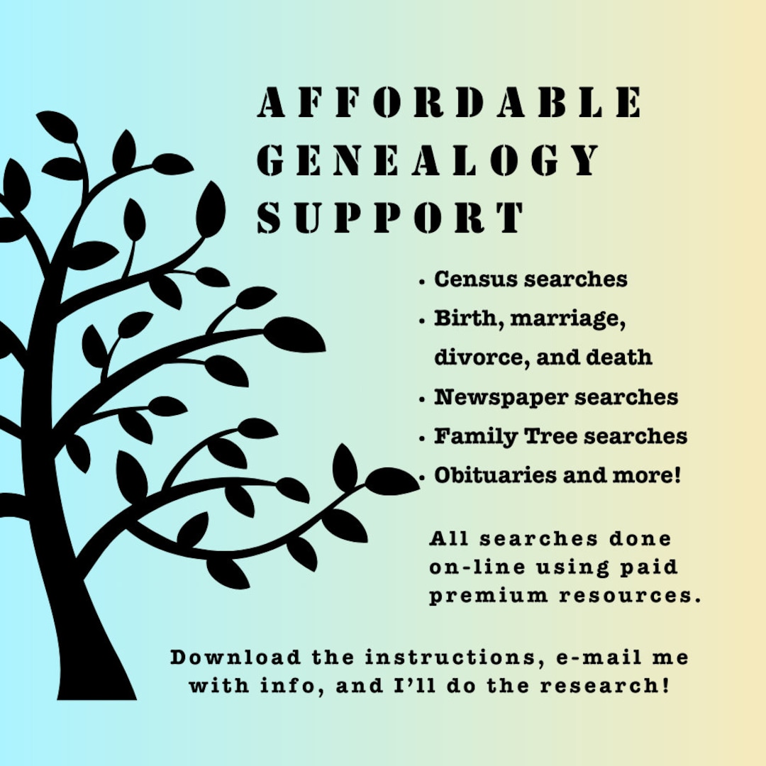 Affordable Genealogy Research Online, Ancestry, Newspapers, Family ...