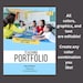 Student Teacher Portfolio Template/new Teacher/education Major/teacher ...