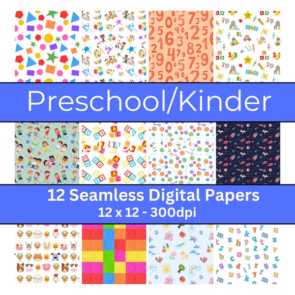 School Background Kindergarten - Etsy