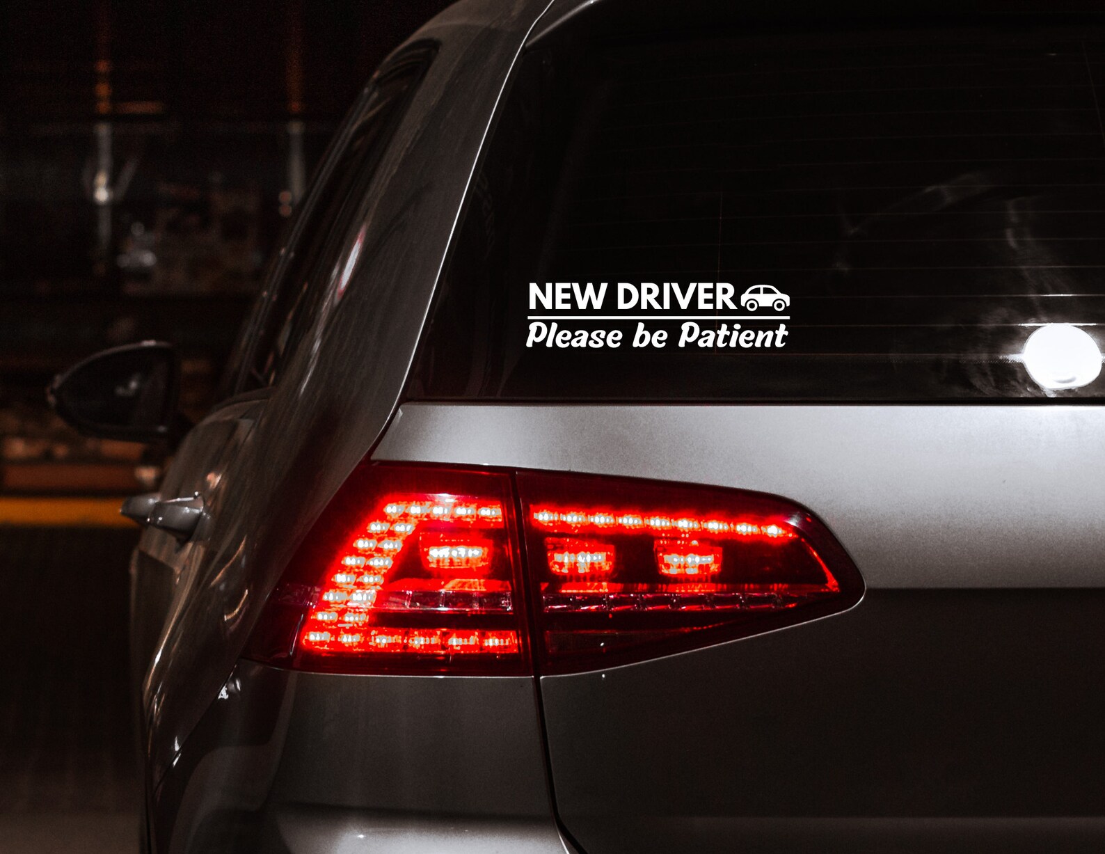 New Driver Car Decal/student Driver/new Driver Warning/teenage Driver ...