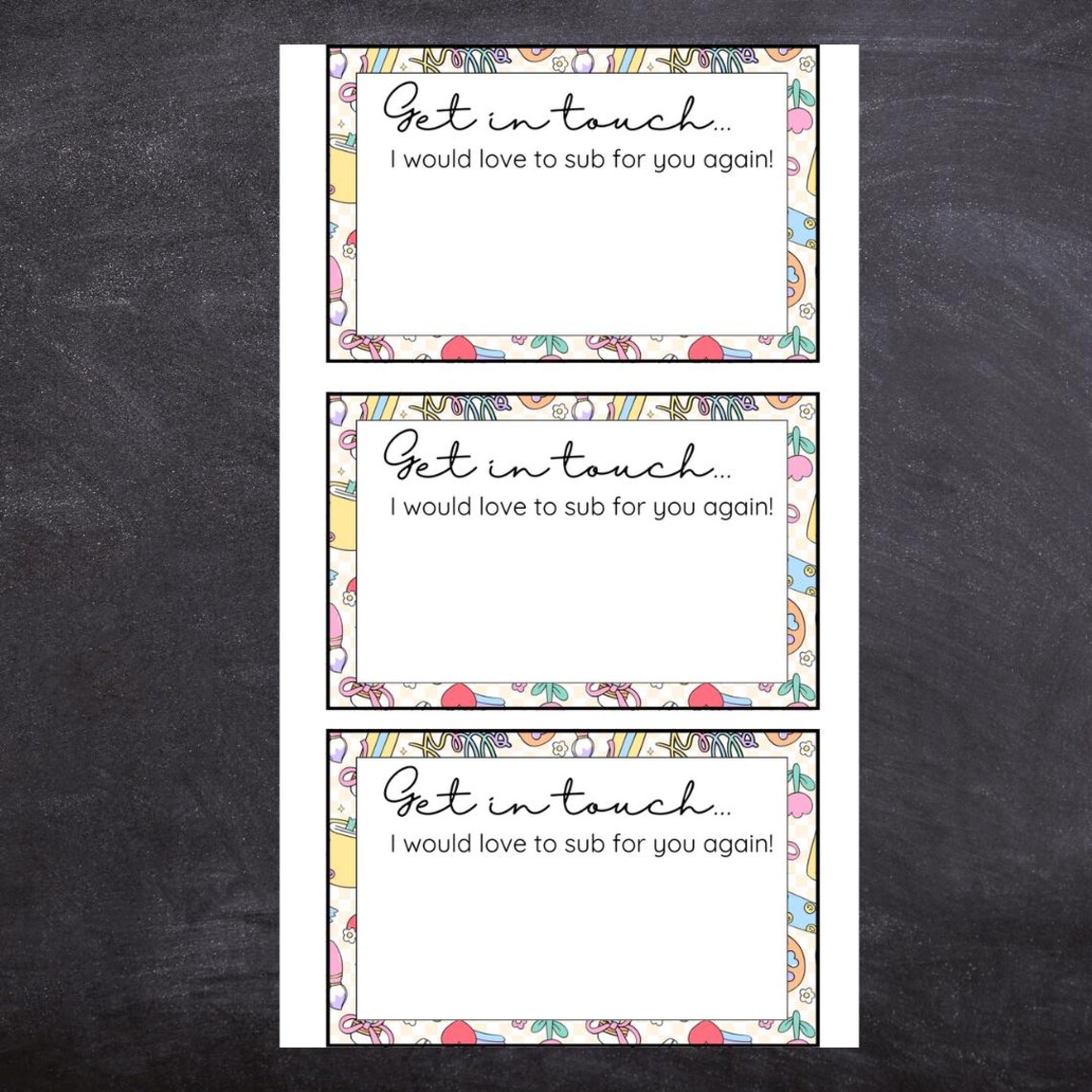 Substitute Teacher Binder Template/substitute Teacher/substitute ...