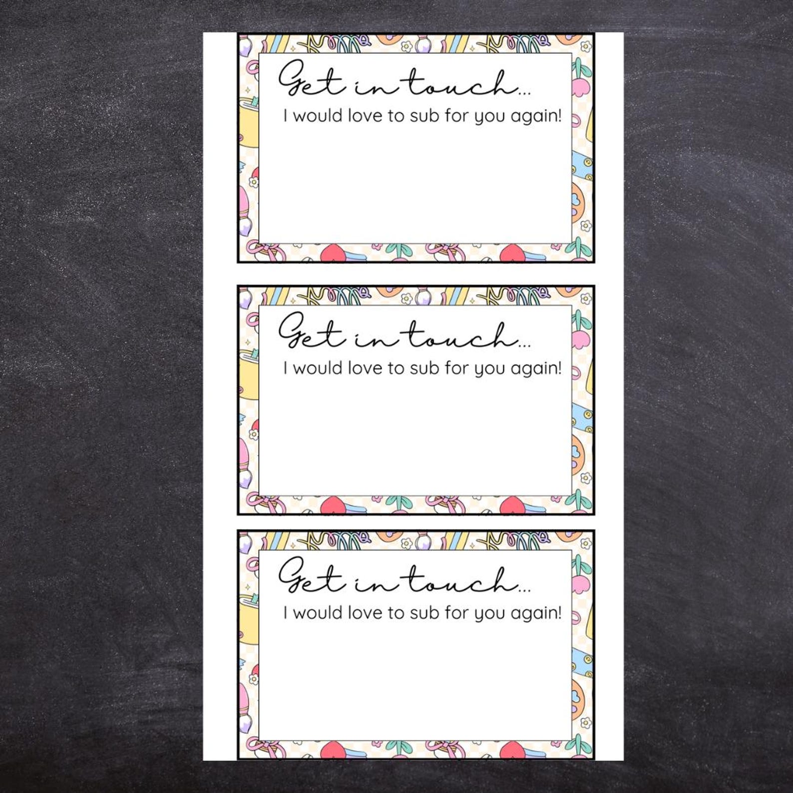 Substitute Teacher Binder Template/substitute Teacher/substitute ...