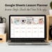 Digital Teacher Planner Template | Google Sheets | Weekly Lesson ...