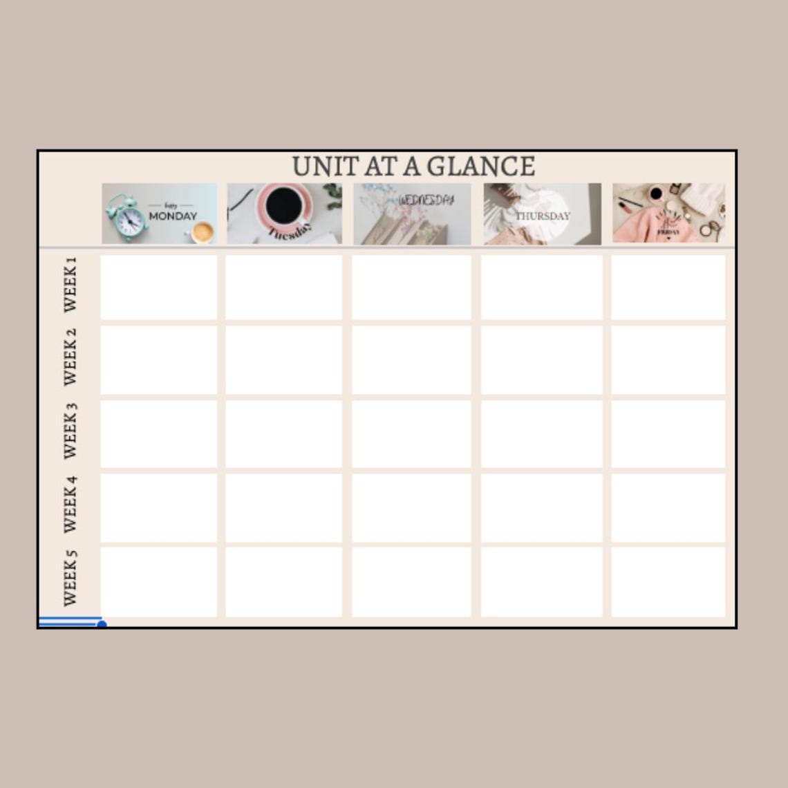 Digital Teacher Planner Template | Google Sheets | Weekly Lesson ...