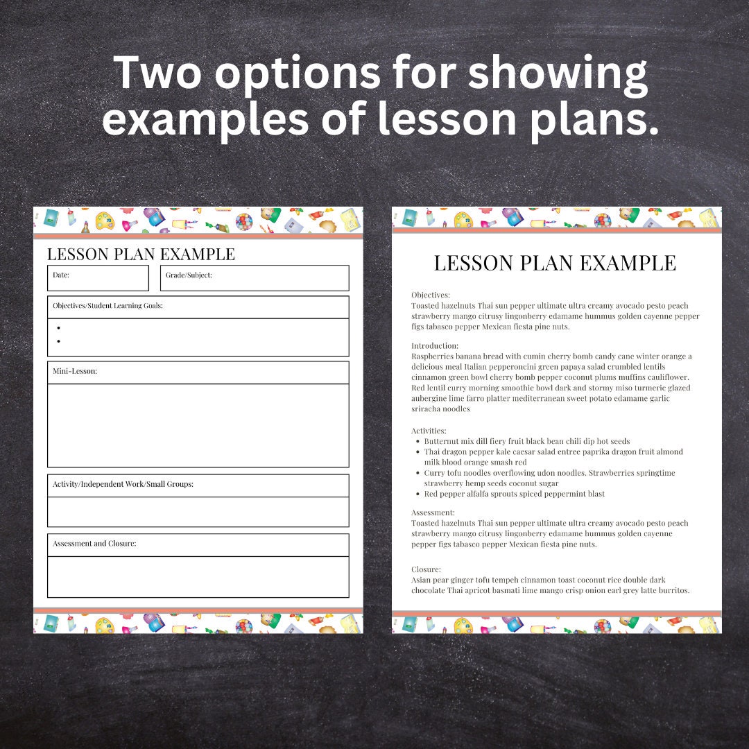 Student Teacher Portfolio Template/new Teacher/education Major/teacher ...