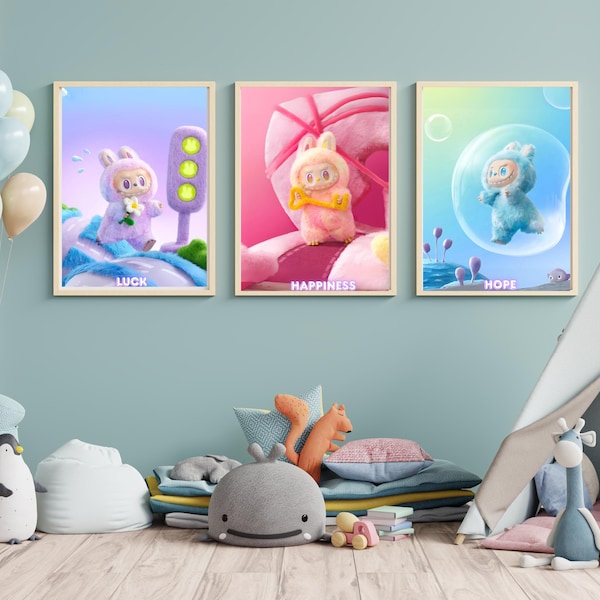 Labubu Poster - Etsy