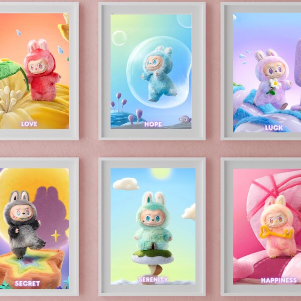 Labubu Serenity Doll - Etsy