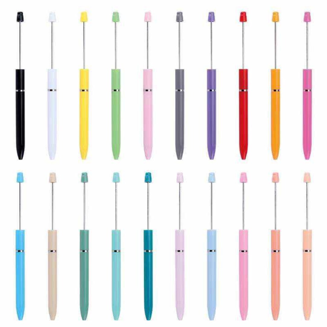 Skinny Plastic Beadable Pens - Etsy