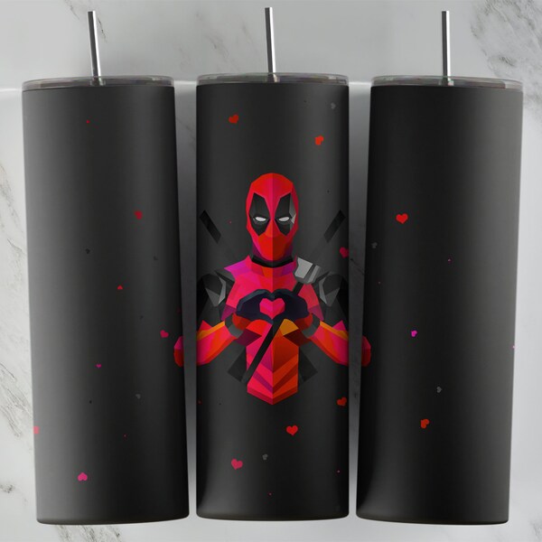 Deadpool Tumbler - Etsy