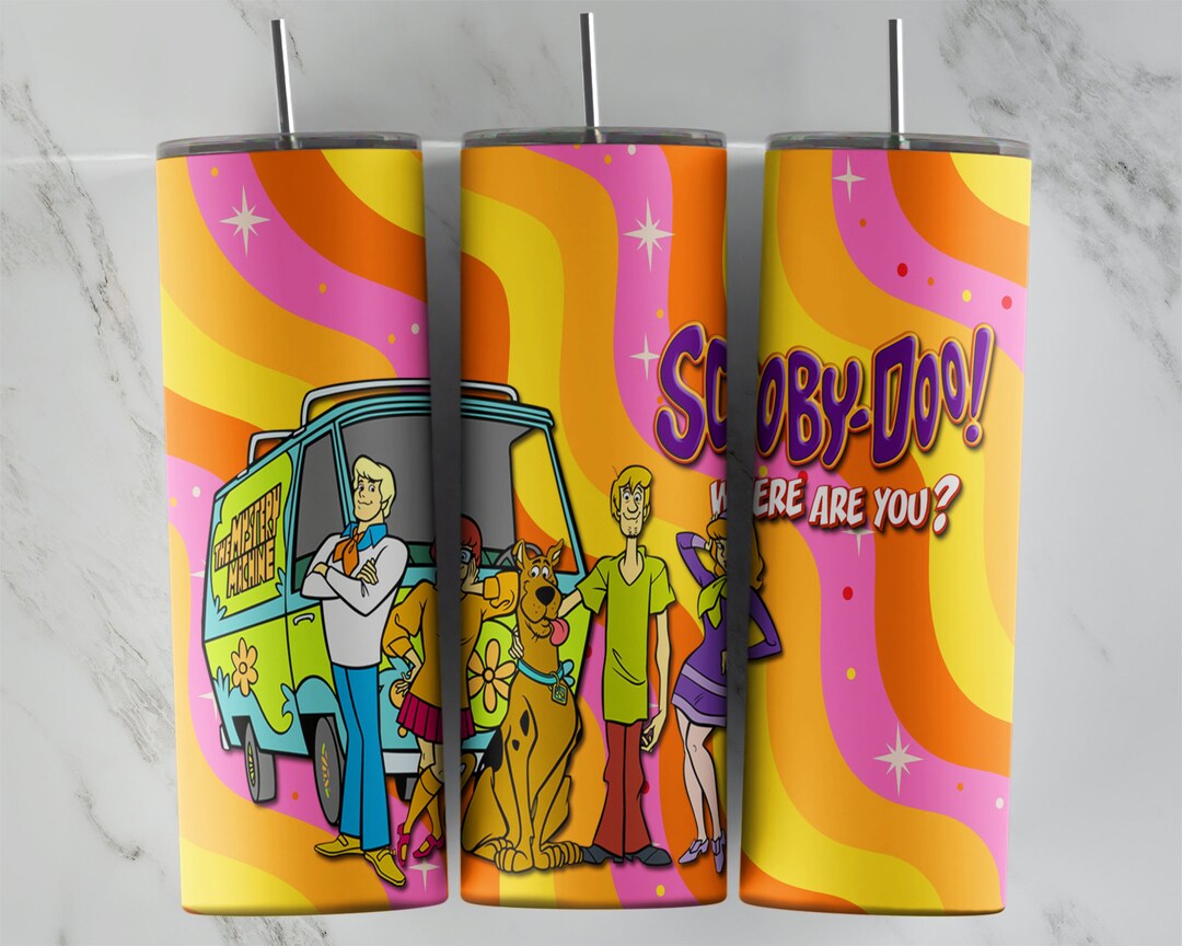 Scooby Doo Tumbler Design Scooby Doo Cup Scooby Doo - Etsy