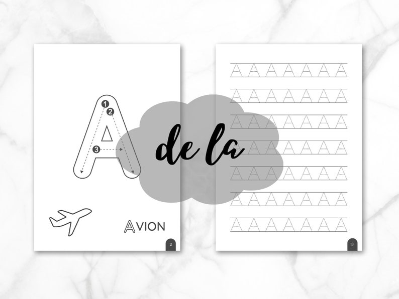 Tracing Letters Printables | Dotted Letters Printables | Alphabet ...