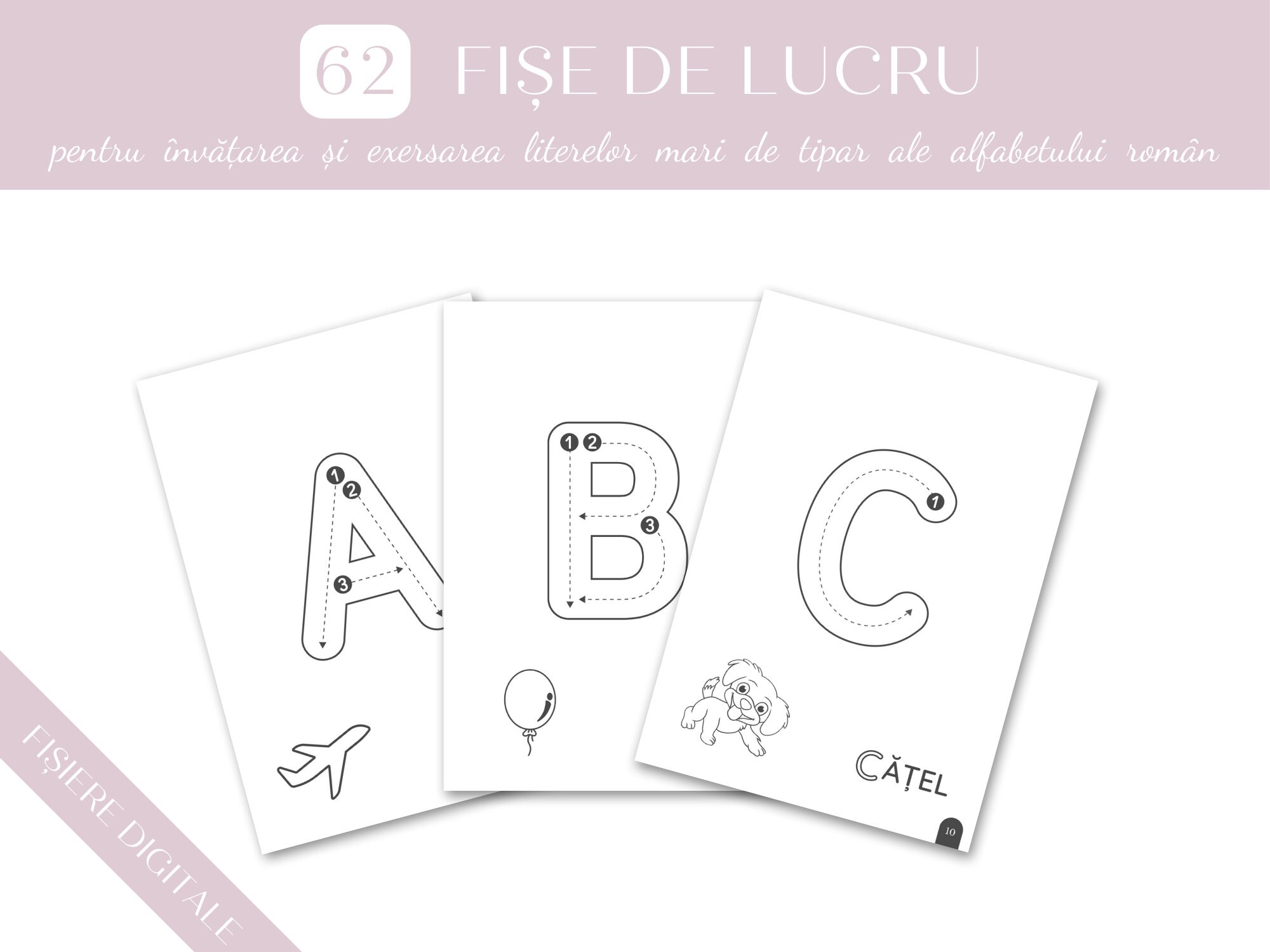 Tracing Letters Printables | Dotted Letters Printables | Alphabet ...