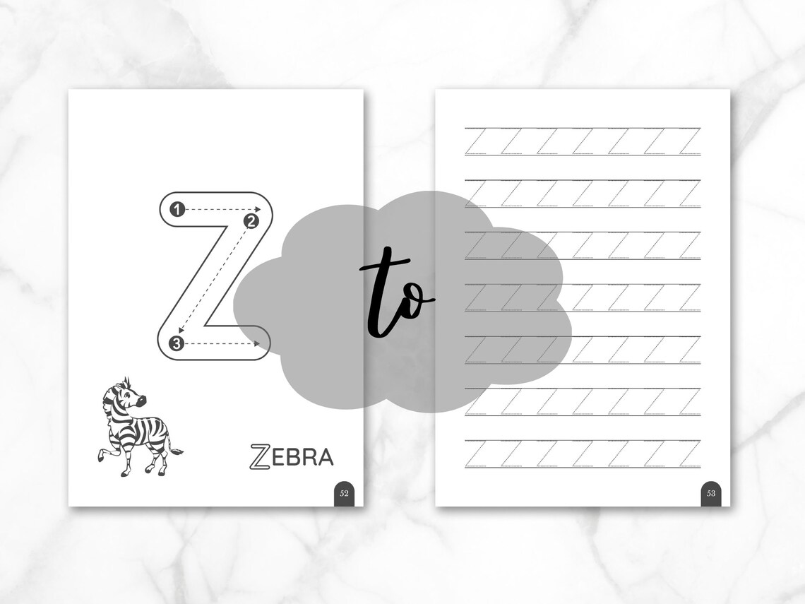 Tracing Letters Printables | Dotted Letters Printables | Alphabet ...