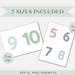 Colorful Printable Numbers Flashcards for Kids | Educational Counting ...